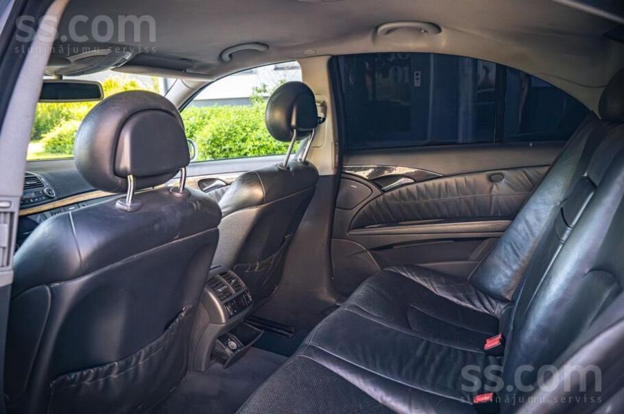 Pelēks Mercedes-Benz E 270 2004 Rīga, ar dzinēja tilpumu 2.70 L un nobraukumu 0 tūkst. km par 1990 €, foto 13 vietnē AUTOMOTO.COM.LV