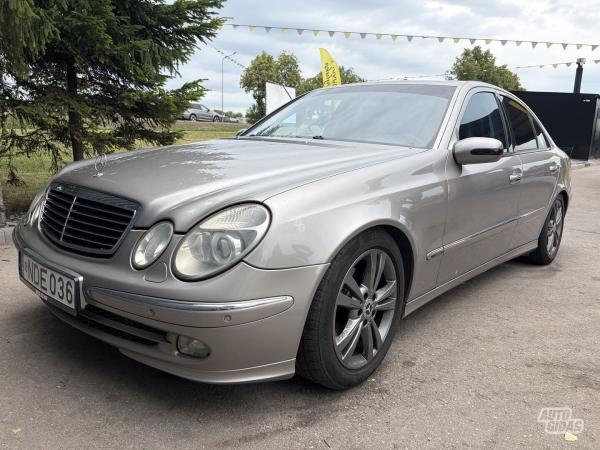 Grey Mercedes-Benz E 270 2004 in Kaunas, with an engine capacity of 2.70 L and mileage of 405 thousand km for 2300 €, photo 2 on AUTOMOTO.COM.LV
