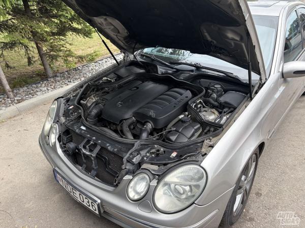 Grey Mercedes-Benz E 270 2004 in Kaunas, with an engine capacity of 2.70 L and mileage of 405 thousand km for 2300 €, photo 10 on AUTOMOTO.COM.LV
