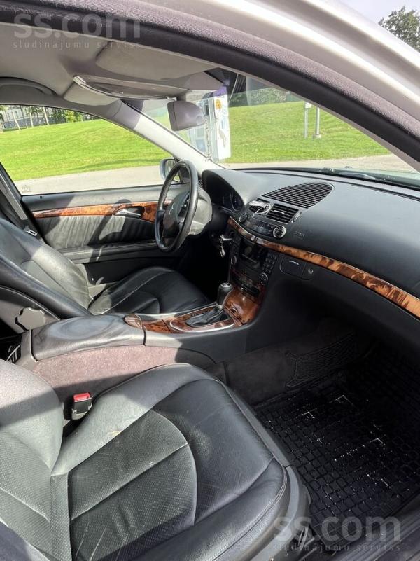 Pelēks Mercedes-Benz E 270 2004 Balvi, ar dzinēja tilpumu 2.70 L un nobraukumu 340 tūkst. km par 1950 €, foto 8 vietnē AUTOMOTO.COM.LV