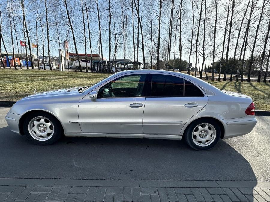 Grey Mercedes-Benz E 270 2006 in Vilnius, with an engine capacity of 2.70 L and mileage of 400 thousand km for 2999 €, photo 6 on AUTOMOTO.COM.LV