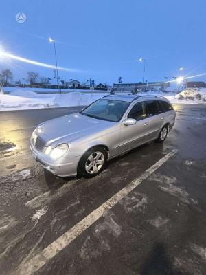 Grey Mercedes-Benz E 270 2003 in Taurage, with an engine capacity of 2.70 L and mileage of 334 thousand km for 1800 €, photo  on AUTOMOTO.COM.LV