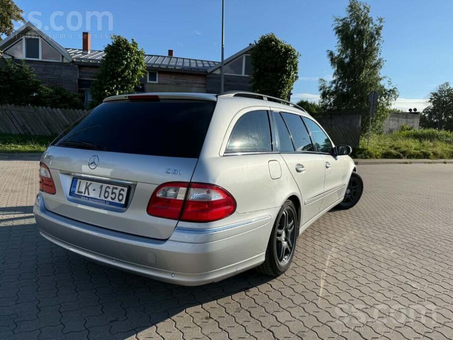 Pelēks Mercedes-Benz E 270 2004 Liepāja, ar dzinēja tilpumu 2.70 L un nobraukumu 231 tūkst. km par 2500 €, foto 6 vietnē AUTOMOTO.COM.LV