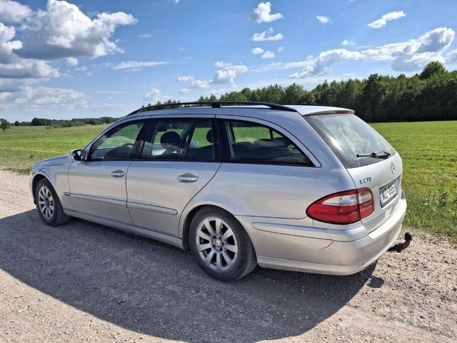 Pelēks Mercedes-Benz E 270 2004 Rīga, ar dzinēja tilpumu 2.70 L un nobraukumu 320 tūkst. km par 1550 €, foto 4 vietnē AUTOMOTO.COM.LV