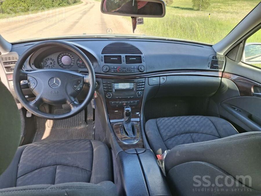 Pelēks Mercedes-Benz E 270 2004 Rīga, ar dzinēja tilpumu 2.70 L un nobraukumu 320 tūkst. km par 1550 €, foto 7 vietnē AUTOMOTO.COM.LV