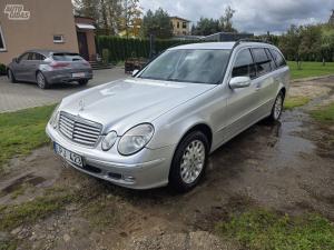 Pelēks Mercedes-Benz E 270 2004 Viļņa, ar dzinēja tilpumu 2.70 L un nobraukumu 560 tūkst. km par 1750 €, foto  vietnē AUTOMOTO.COM.LV