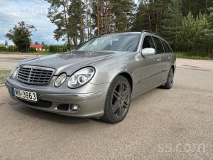Grey Mercedes-Benz E 270 2005 in Ogre, with an engine capacity of 2.70 L and mileage of 0 thousand km for 2490 €, photo 3 on AUTOMOTO.COM.LV