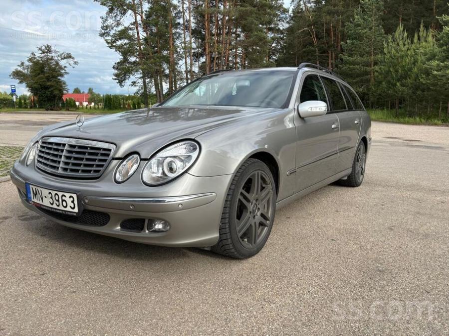 Grey Mercedes-Benz E 270 2005 in Ogre, with an engine capacity of 2.70 L and mileage of 0 thousand km for 2490 €, photo 3 on AUTOMOTO.COM.LV