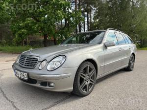 Grey Mercedes-Benz E 270 2005 in Ogre, with an engine capacity of 2.70 L and mileage of 0 thousand km for 2490 €, photo 4 on AUTOMOTO.COM.LV