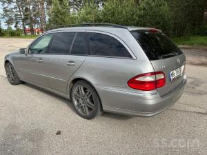 Grey Mercedes-Benz E 270 2005 in Ogre, with an engine capacity of 2.70 L and mileage of 0 thousand km for 2490 €, photo 5 on AUTOMOTO.COM.LV
