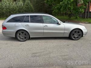 Grey Mercedes-Benz E 270 2005 in Ogre, with an engine capacity of 2.70 L and mileage of 0 thousand km for 2490 €, photo 9 on AUTOMOTO.COM.LV