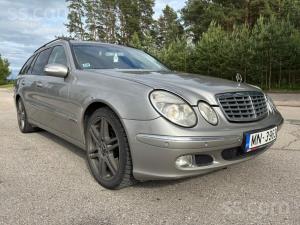Grey Mercedes-Benz E 270 2005 in Ogre, with an engine capacity of 2.70 L and mileage of 0 thousand km for 2490 €, photo 10 on AUTOMOTO.COM.LV