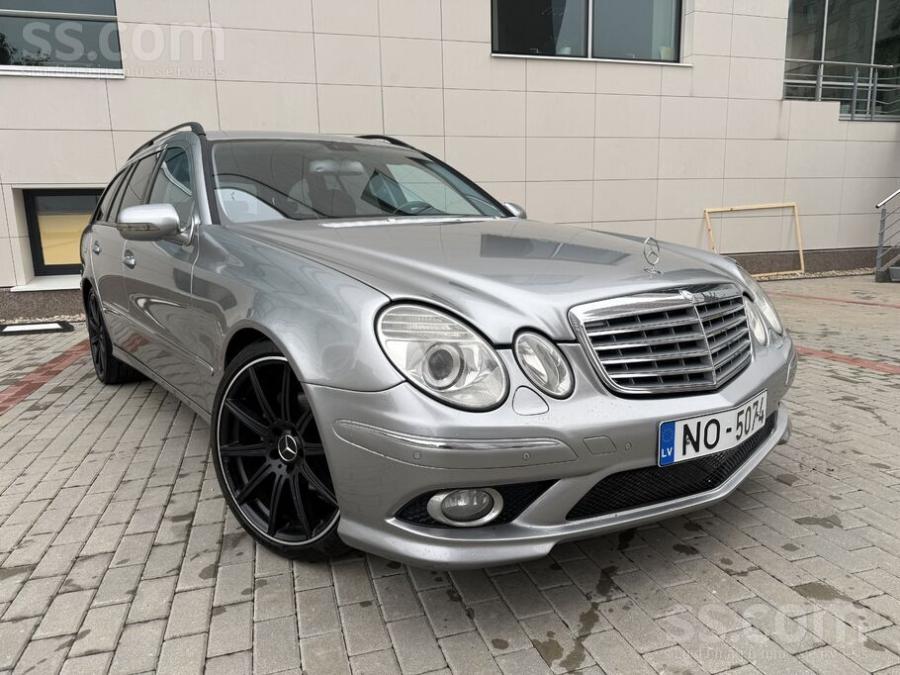Серый Мерседес Е 270 2005 в Рига, объемом двигателя 2.70 л и пробегом 436 тыс. км за 2990 €, фото 3 на AUTOMOTO.COM.LV