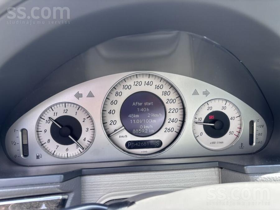 Mercedes-Benz E 270 2002 Daugavpils, ar dzinēja tilpumu 2.70 L un nobraukumu 543 tūkst. km par 2200 €, foto 18 vietnē AUTOMOTO.COM.LV