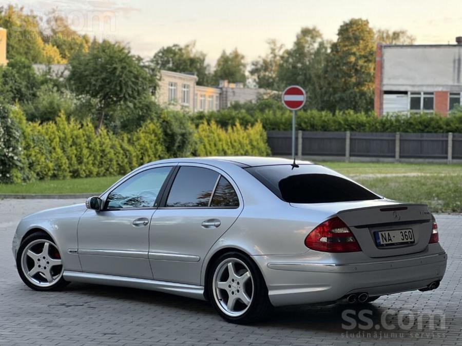 Mercedes-Benz E 270 2003 in Jelgava, with an engine capacity of 2.70 L and mileage of 284 thousand km for 4750 €, photo 6 on AUTOMOTO.COM.LV