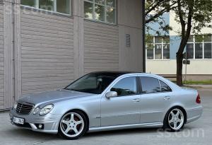 Mercedes-Benz E 270 2003 in Jelgava, with an engine capacity of 2.70 L and mileage of 284 thousand km for 4750 €, photo 8 on AUTOMOTO.COM.LV