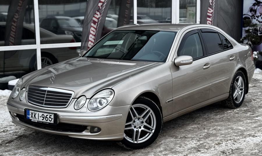 Mercedes-Benz E 270 2003 in Radviliskis, with an engine capacity of 2.70 L and mileage of 330 thousand km for 2950 €, photo 1 on AUTOMOTO.COM.LV