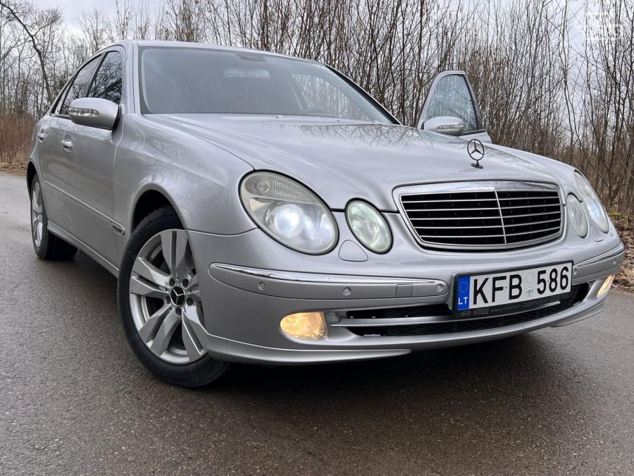 Mercedes-Benz E 270 2003 in Sirvintos, with an engine capacity of 2.70 L and mileage of 430 thousand km for 2750 €, photo 3 on AUTOMOTO.COM.LV
