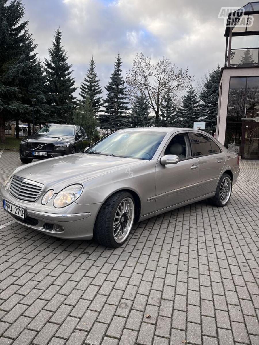 Mercedes-Benz E 270 2003 in Klaipeda, with an engine capacity of 2.70 L and mileage of 296 thousand km for 2500 €, photo 1 on AUTOMOTO.COM.LV