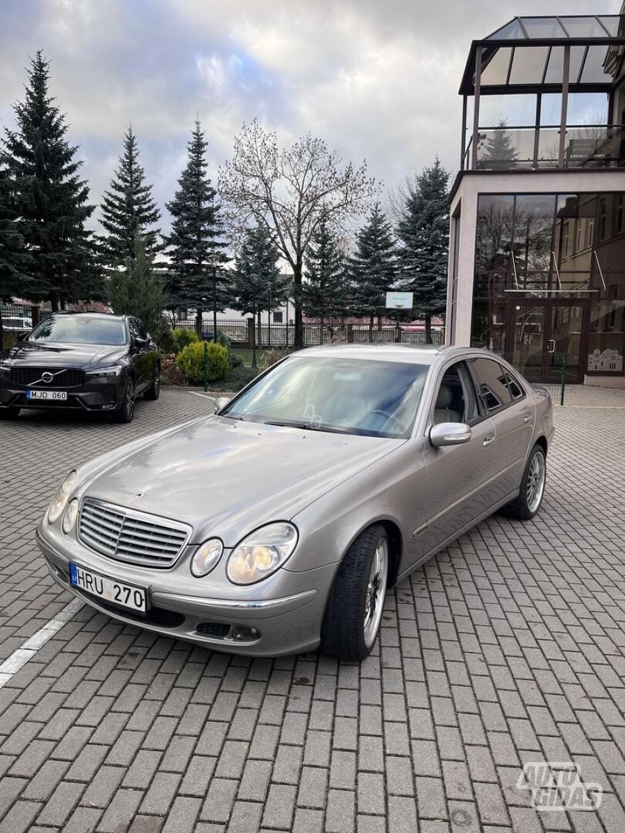 Mercedes-Benz E 270 2003 in Klaipeda, with an engine capacity of 2.70 L and mileage of 296 thousand km for 2500 €, photo 3 on AUTOMOTO.COM.LV