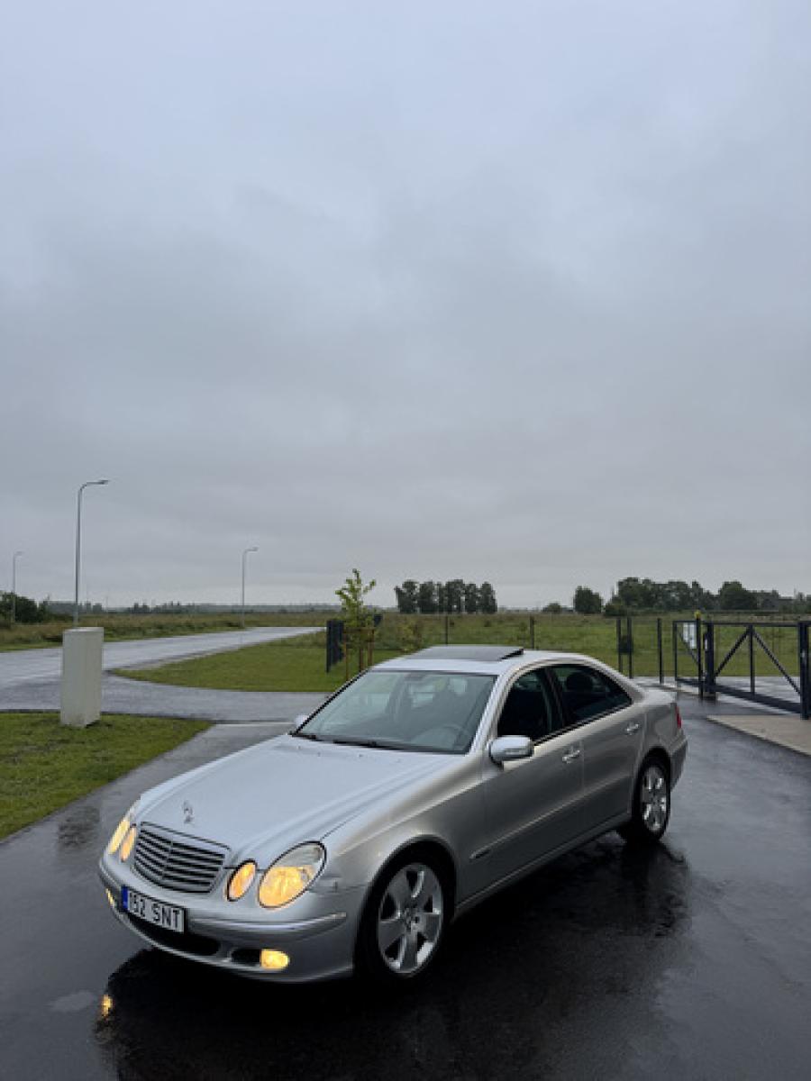 Mercedes-Benz E 270 2003 in Kivioli, with an engine capacity of 2.70 L and mileage of 0 thousand km for 1900 €, photo 3 on AUTOMOTO.COM.LV