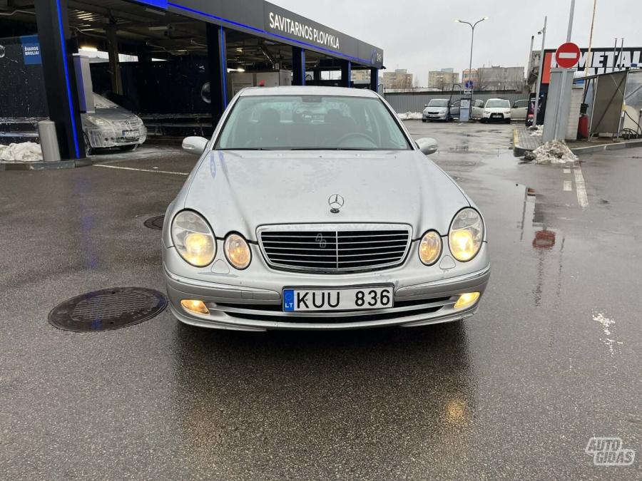 Mercedes-Benz E 270 2004 Kauņa, ar dzinēja tilpumu 2.70 L un nobraukumu 377 tūkst. km par 2600 €, foto 3 vietnē AUTOMOTO.COM.LV