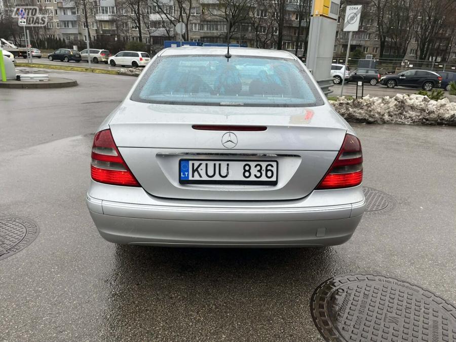 Mercedes-Benz E 270 2004 Kauņa, ar dzinēja tilpumu 2.70 L un nobraukumu 377 tūkst. km par 2550 €, foto 3 vietnē AUTOMOTO.COM.LV