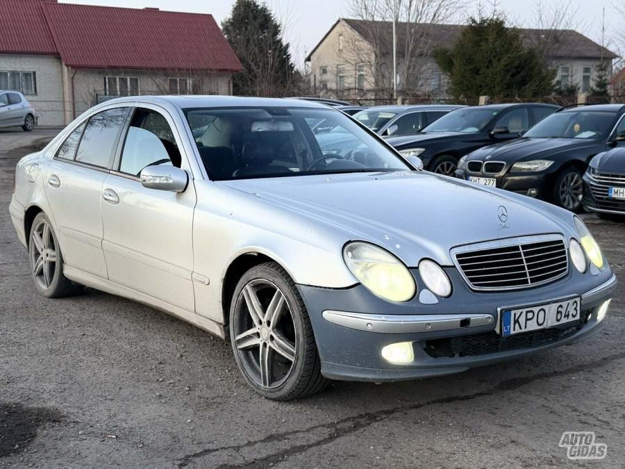 Mercedes-Benz E 270 2004 Šilutė, ar dzinēja tilpumu 2.70 L un nobraukumu 396 tūkst. km par 1500 €, foto 4 vietnē AUTOMOTO.COM.LV