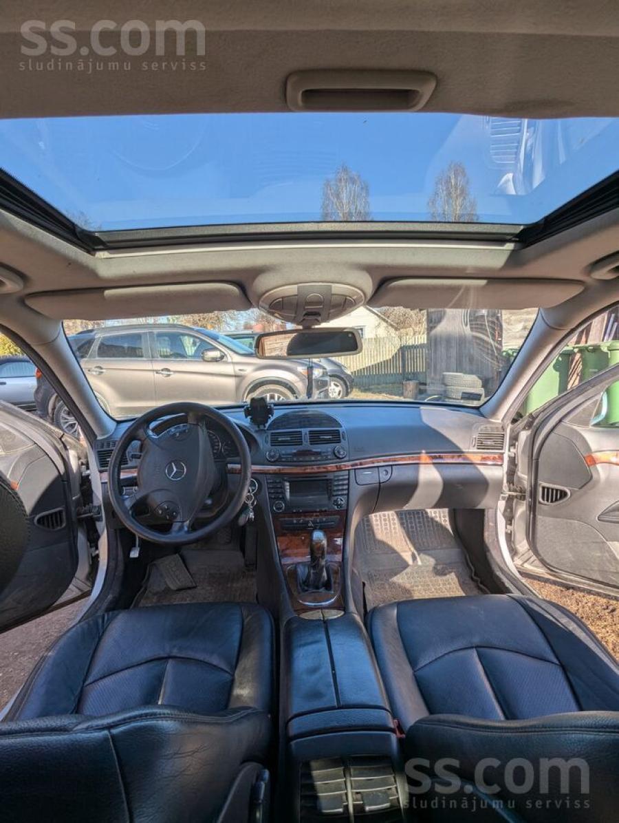 Mercedes-Benz E 270 2004 Valmiera, ar dzinēja tilpumu 2.70 L un nobraukumu 409 tūkst. km par 800 €, foto 6 vietnē AUTOMOTO.COM.LV