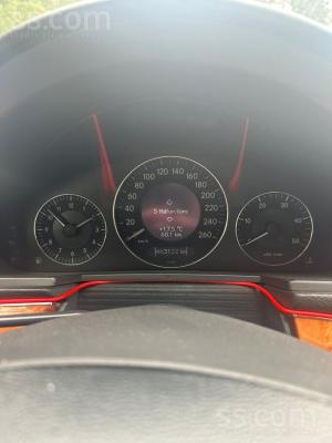 Mercedes-Benz E 270 2005 in Riga, with an engine capacity of 2.70 L and mileage of 465 thousand km for 2600 €, photo 14 on AUTOMOTO.COM.LV