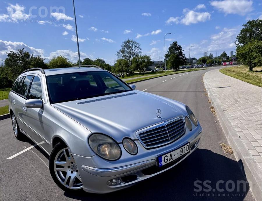 Mercedes-Benz E 270 2003 in Riga, with an engine capacity of 2.70 L and mileage of 432 thousand km for 2000 €, photo 1 on AUTOMOTO.COM.LV