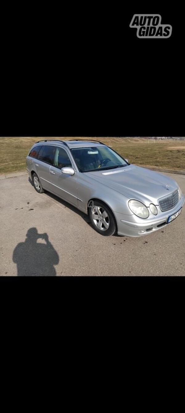 Mercedes-Benz E 270 2003 Jurbarkas, ar dzinēja tilpumu 2.70 L un nobraukumu 600 tūkst. km par 1550 €, foto 1 vietnē AUTOMOTO.COM.LV