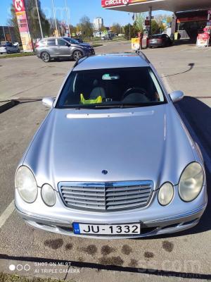 Mercedes-Benz E 270 2003 Rīga, ar dzinēja tilpumu 2.70 L un nobraukumu 303 tūkst. km par 2075 €, foto  vietnē AUTOMOTO.COM.LV