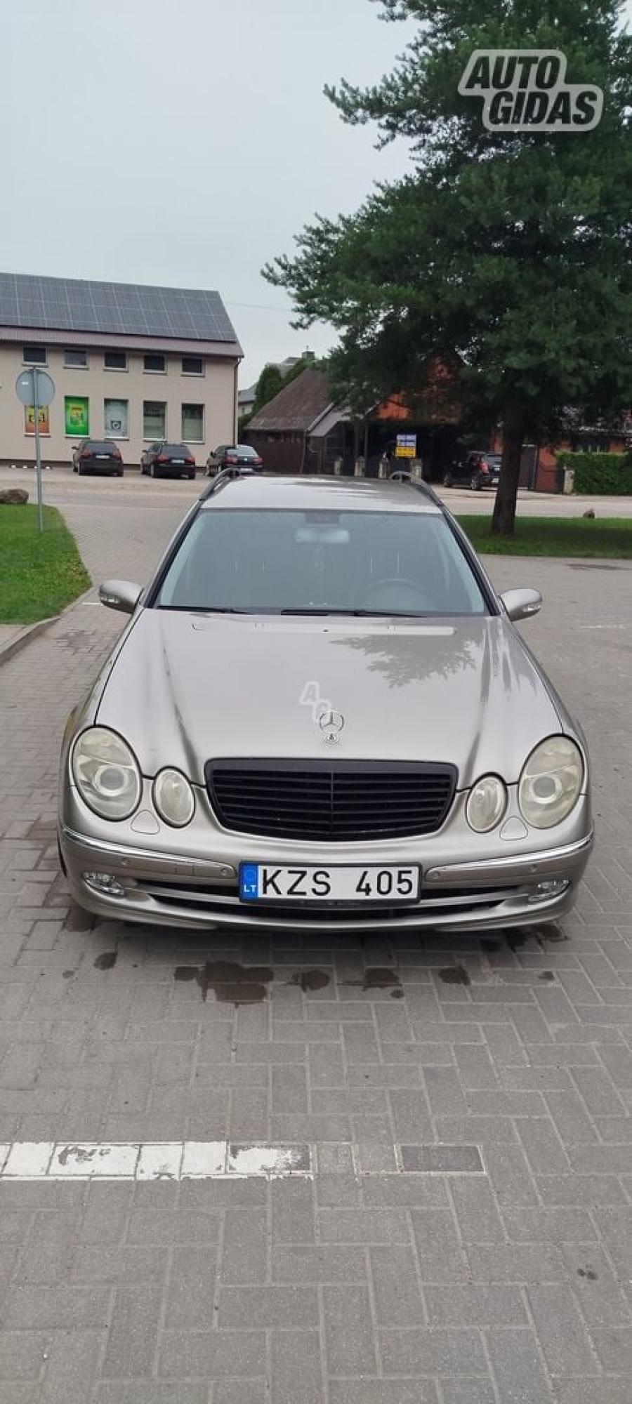 Mercedes-Benz E 270 2003 Jurbarkas, ar dzinēja tilpumu 2.70 L un nobraukumu 296 tūkst. km par 1800 €, foto 3 vietnē AUTOMOTO.COM.LV