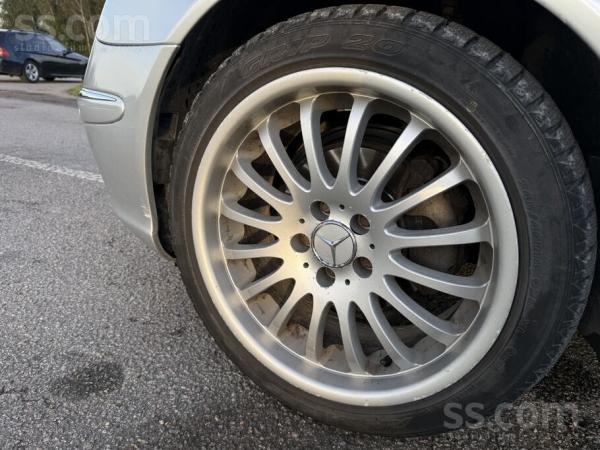 Mercedes-Benz E 270 2004 in Bauska, with an engine capacity of 2.70 L and mileage of 346 thousand km for 2600 €, photo 8 on AUTOMOTO.COM.LV