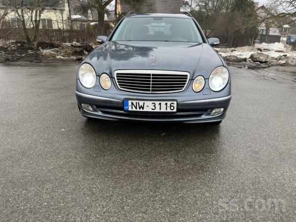Mercedes-Benz E 270 2004 in Riga, with an engine capacity of 2.70 L and mileage of 413 thousand km for 2500 €, photo 1 on AUTOMOTO.COM.LV