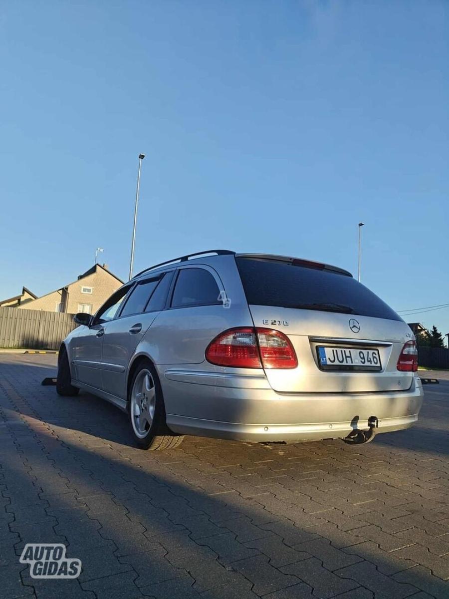 Mercedes-Benz E 270 2005 in Kretinga, with an engine capacity of 2.70 L and mileage of 390 thousand km for 2500 €, photo 3 on AUTOMOTO.COM.LV