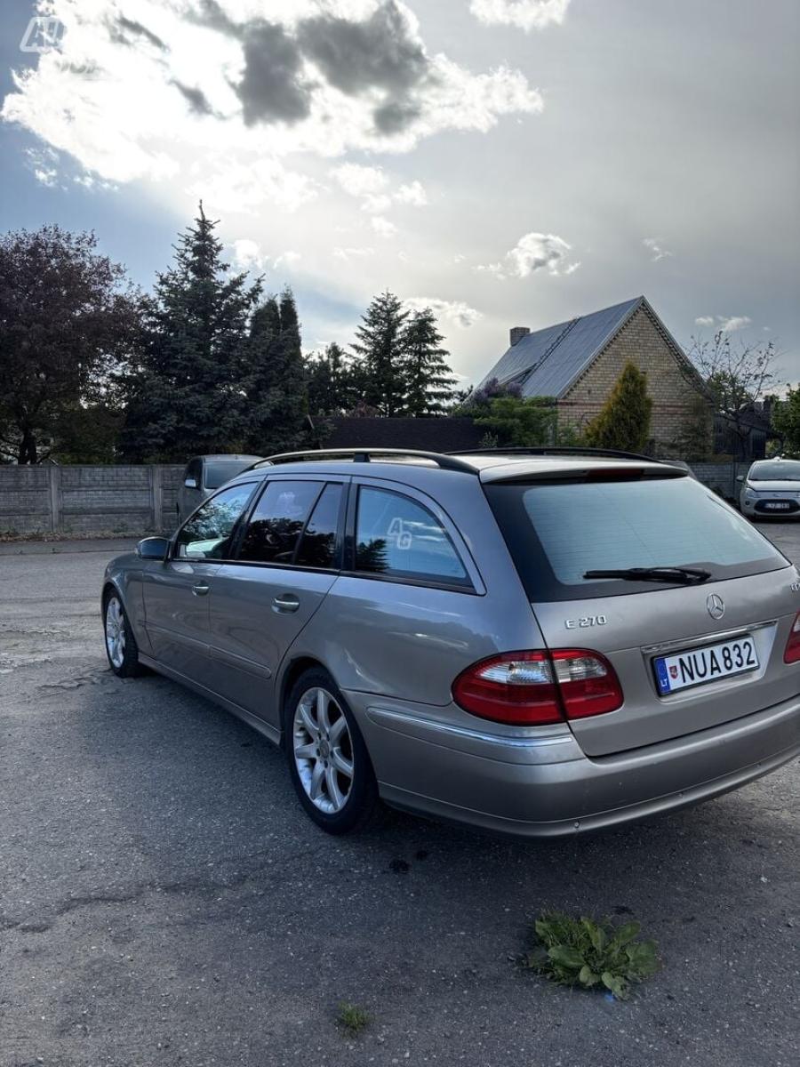 Mercedes-Benz E 270 2005 in Joniskis, with an engine capacity of 2.70 L and mileage of 450 thousand km for 1990 €, photo 4 on AUTOMOTO.COM.LV