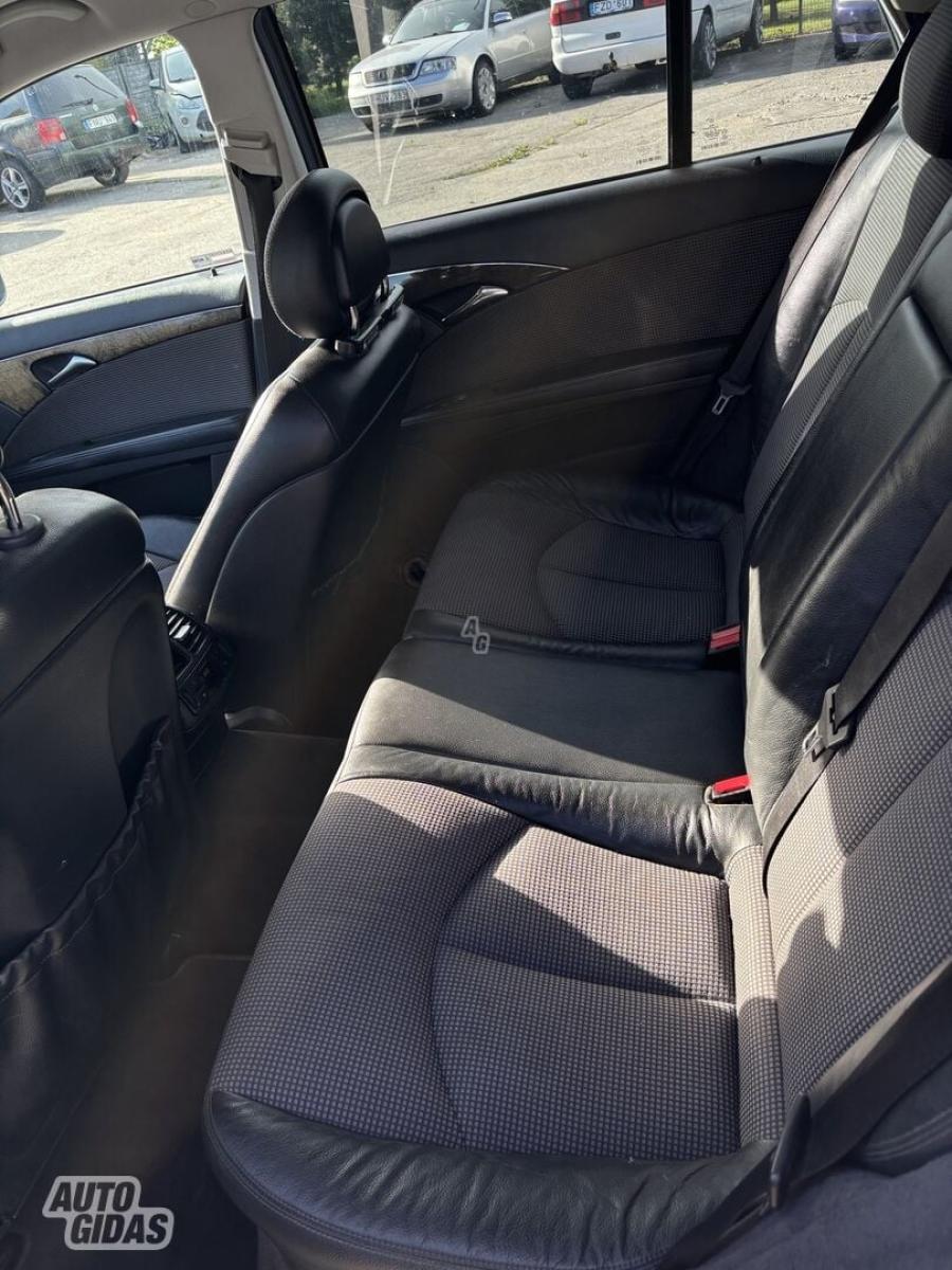 Mercedes-Benz E 270 2005 in Joniskis, with an engine capacity of 2.70 L and mileage of 450 thousand km for 1990 €, photo 10 on AUTOMOTO.COM.LV