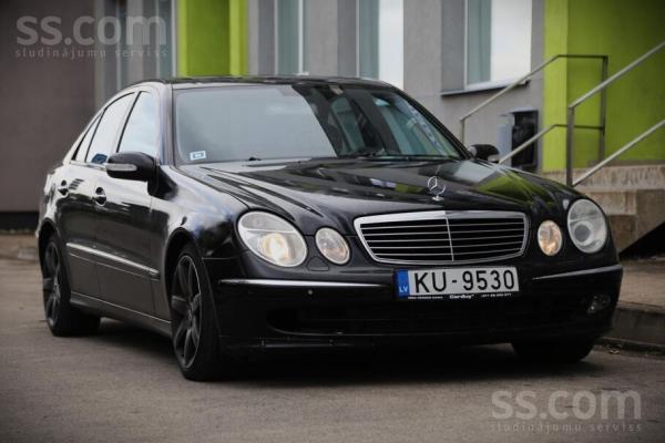 Melns Mercedes-Benz E 280 2005 Rīga, ar dzinēja tilpumu 3.00 L un nobraukumu 0 tūkst. km par 3990 €, foto 4 vietnē AUTOMOTO.COM.LV
