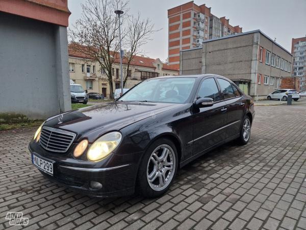 Black Mercedes-Benz E 280 2005 in Klaipeda, with an engine capacity of 3.00 L and mileage of 280 thousand km for 3500 €, photo 2 on AUTOMOTO.COM.LV