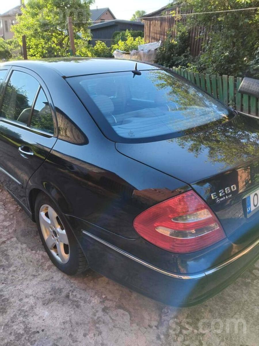 Melns Mercedes-Benz E 280 2005 Rīga, ar dzinēja tilpumu 3.20 L un nobraukumu 340 tūkst. km par 2200 €, foto 5 vietnē AUTOMOTO.COM.LV