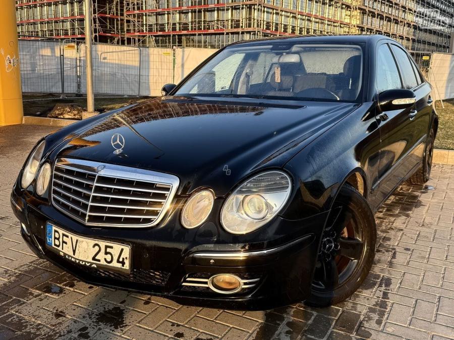Melns Mercedes-Benz E 280 2006 Kauņa, ar dzinēja tilpumu 3.20 L un nobraukumu 426 tūkst. km par 1750 €, foto 6 vietnē AUTOMOTO.COM.LV