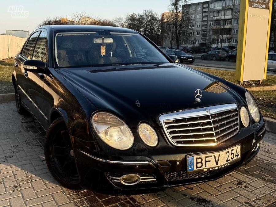 Melns Mercedes-Benz E 280 2006 Kauņa, ar dzinēja tilpumu 3.20 L un nobraukumu 426 tūkst. km par 1750 €, foto 8 vietnē AUTOMOTO.COM.LV