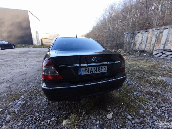 Black Mercedes-Benz E 280 2006 in Kaunas, with an engine capacity of 3.00 L and mileage of 338 thousand km for 4300 €, photo 6 on AUTOMOTO.COM.LV