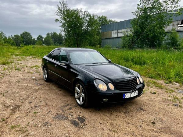 Melns Mercedes-Benz E 280 2006 Kauņa, ar dzinēja tilpumu 3.00 L un nobraukumu 350 tūkst. km par 2499 €, foto 3 vietnē AUTOMOTO.COM.LV