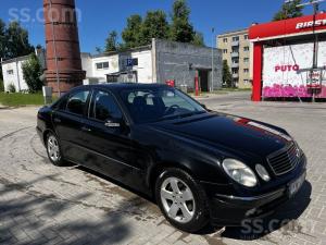 Черный Мерседес Е 280 2006 в Салдус, объемом двигателя 3.00 л и пробегом 351 тыс. км за 2500 €, фото 5 на AUTOMOTO.COM.LV