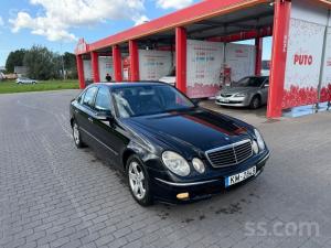 Black Mercedes-Benz E 280 2006 in Riga, with an engine capacity of 3.00 L and mileage of 350 thousand km for 1200 €, photo  on AUTOMOTO.COM.LV