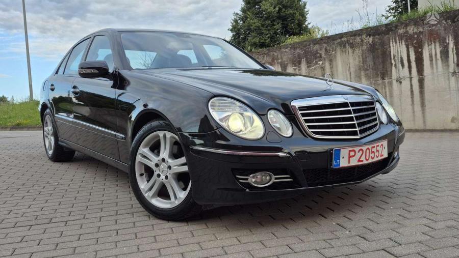 Melns Mercedes-Benz E 280 2006 Utena, ar dzinēja tilpumu 2.99 L un nobraukumu 278 tūkst. km par 4499 €, foto 7 vietnē AUTOMOTO.COM.LV