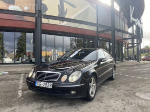 Melns Mercedes-Benz E 280 2006 Rīga, ar dzinēja tilpumu 3.00 L un nobraukumu 400 tūkst. km par 1500 €, foto  vietnē AUTOMOTO.COM.LV
